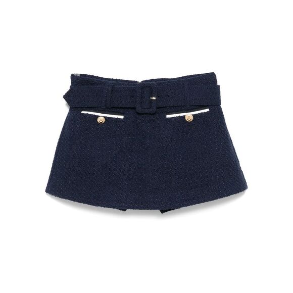 Self-Portrait | Shorts | Selfportrait Blue Shorts Short Shorts Women ...